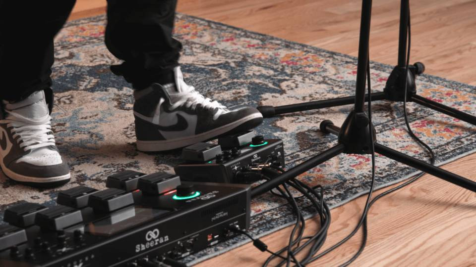 Ed Sheeran Unveils Two New Signature Looper Pedals, One of Which He ...