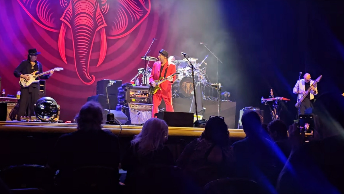 Steve Vai, Danny Carey, Tony Levin, and Adrian Belew Played First Beat ...