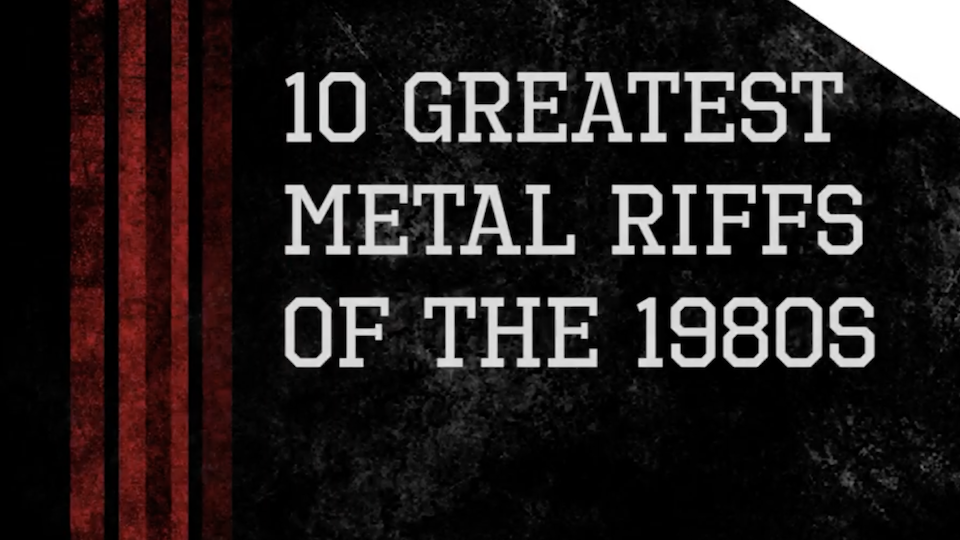 10 Greatest Metal Riffs of the '80s | Ultimate Guitar