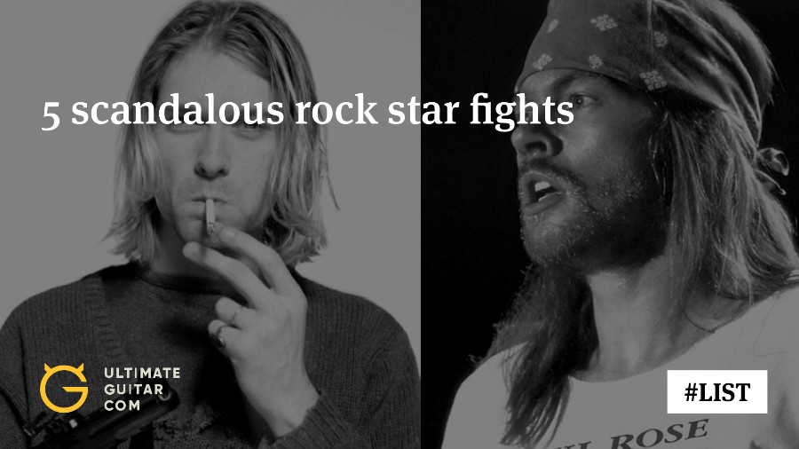 5 Scandalous Rock Star Fights | Ultimate Guitar