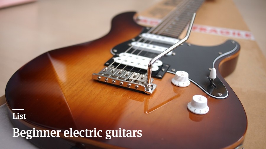 Just Starting Out? Here Are Top 9 Electric Guitars for Beginners ...