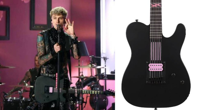 Machine Gun Kelly's 'Mainstream Sellout' Schecter Signature Guitar is ...