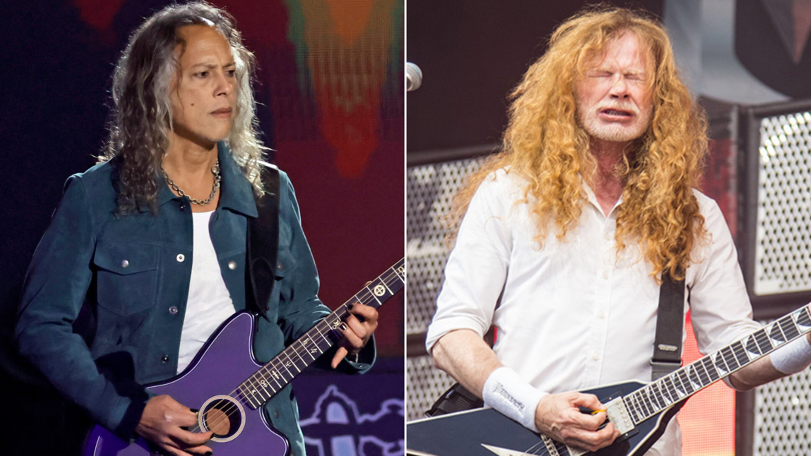 Dave Mustaine Praises Kirk Hammett for Being Able to Play His Early ...