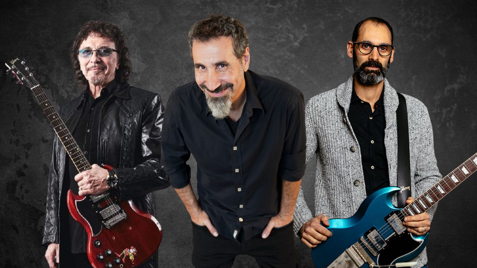 Tony Iommi Serj Tankian And Gibson Ceo Cesar Gueikian Join Forces For A New Song