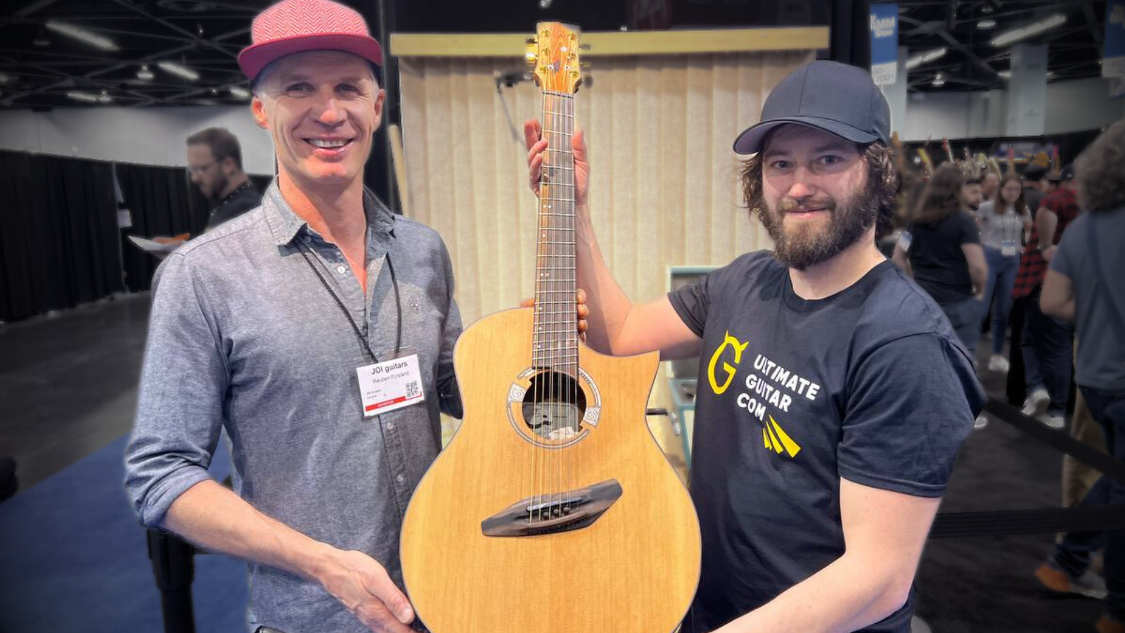 This 9-String Guitar at NAMM 2024 Was Made From Parts of Jimi Hendrix's ...