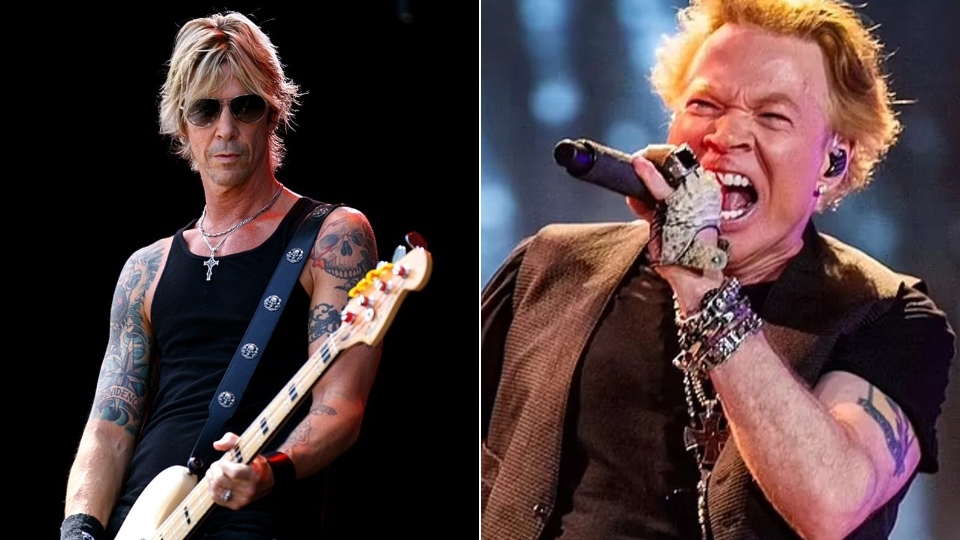 Duff Mckagan And Axl Rose