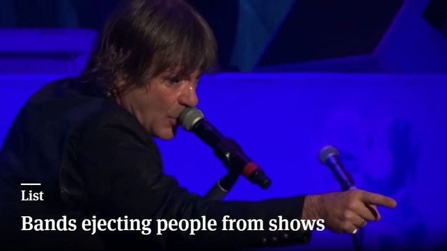 Top 8 Times Rock & Metal Musicians Ejected People From Shows | Articles ...