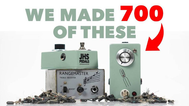 JHS Designed Limited-Edition Germanium Boost Pedal and It Sold Out ...