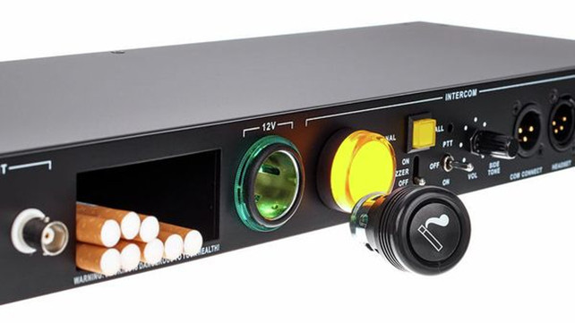WTF: Smokers Can Enjoy This Pro Audio Equipment With Built-In Cigarette ...