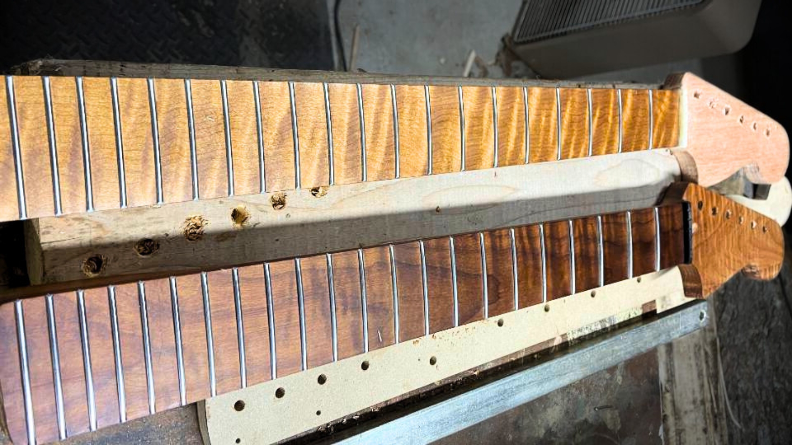 I Built a Fender-Style Neck with a Gibson Scale Length, Here's What ...