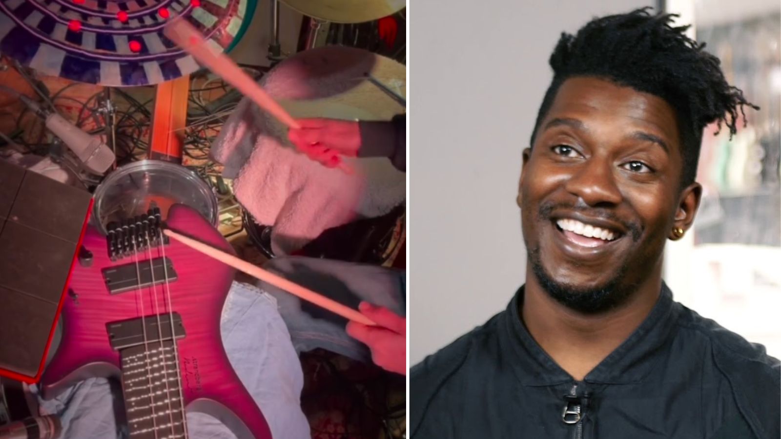Drummer Incorporates New Strandberg Guitars Into His Drum Kit ...