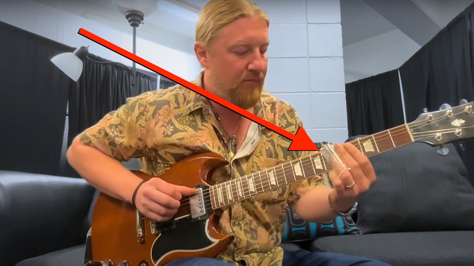 Derek Trucks Reveals Why He Uses 'Pretty Low' String Action for Slide ...