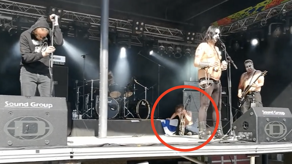 Watch: Black Metal Band Graces the Stage Very Very Very Drunk ...