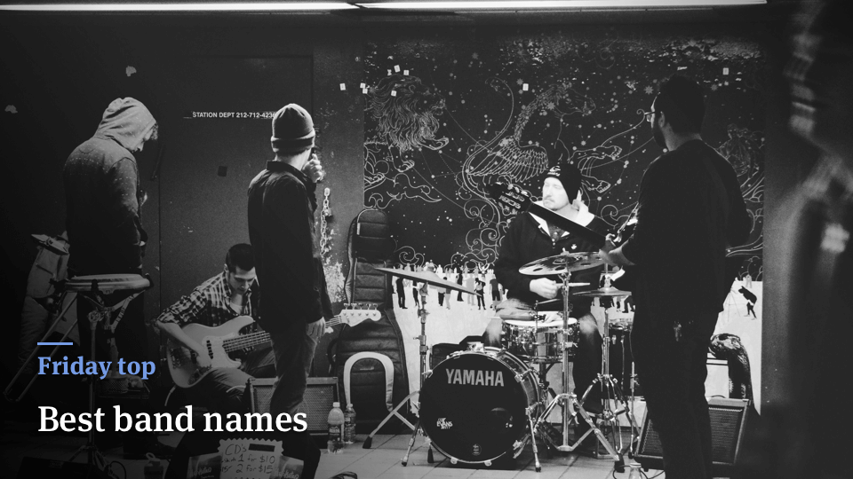 Friday Top: 25 Best Band Names | Ultimate Guitar