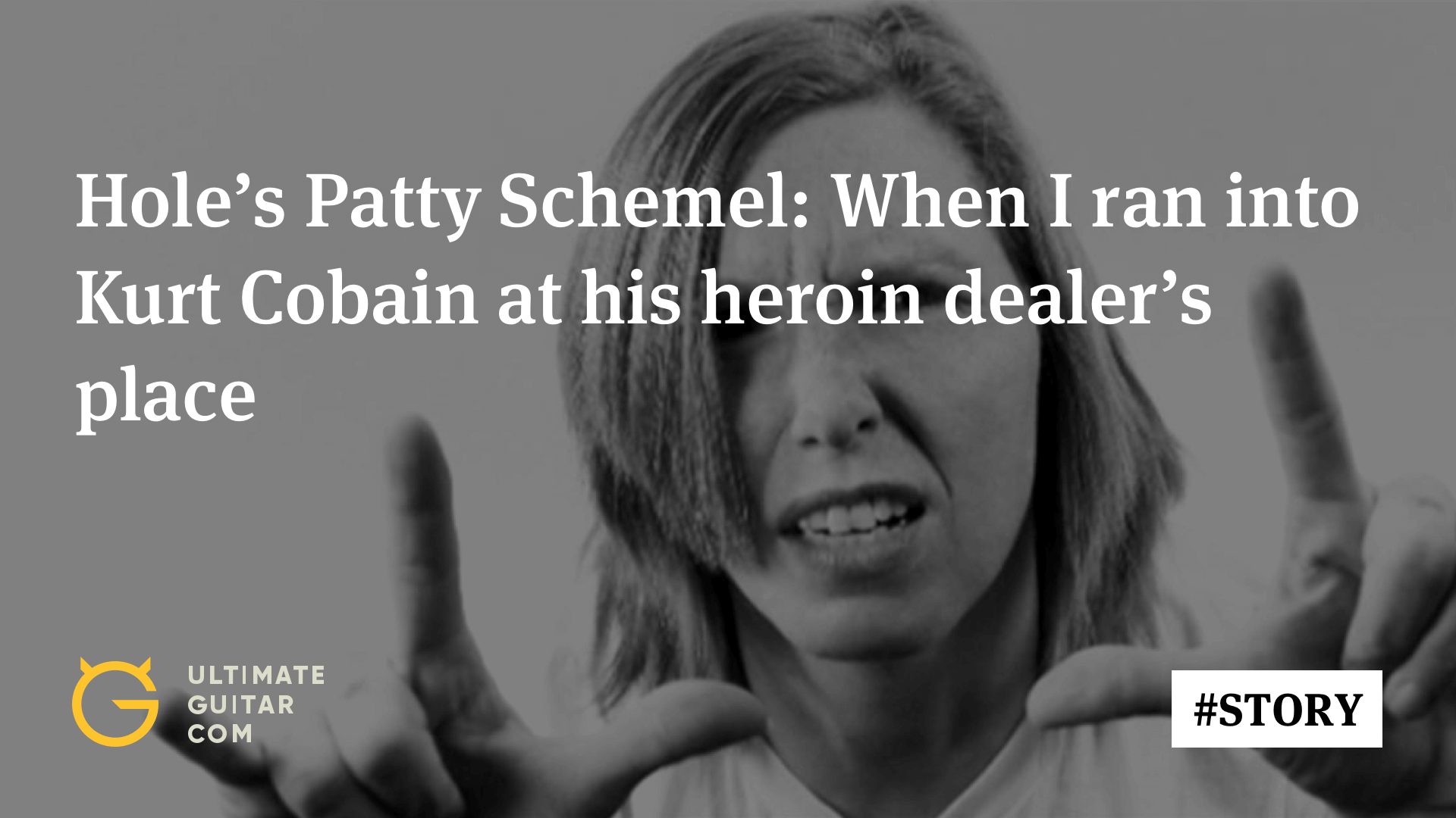 Story: That Time Classic Hole Drummer Patty Schemel Ran Into Kurt ...