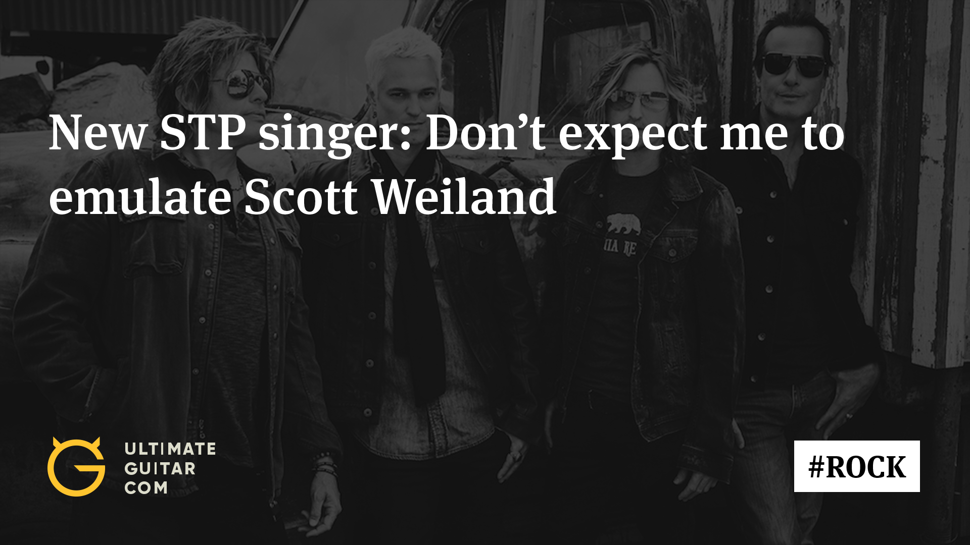 New STP Singer Jeff Gutt: I Have No Intention of Emulating Scott ...
