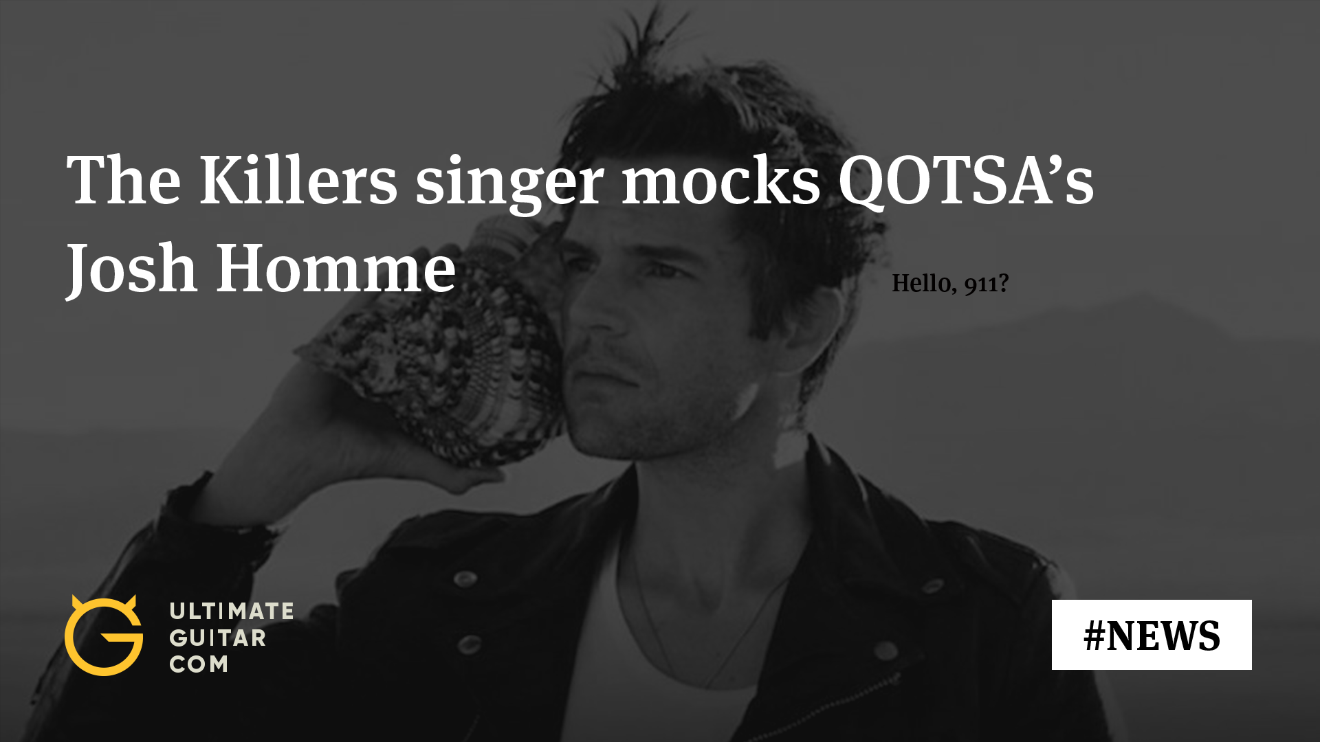 The Killers Frontman Mocks Josh Homme, Invites Photographer Onstage ...