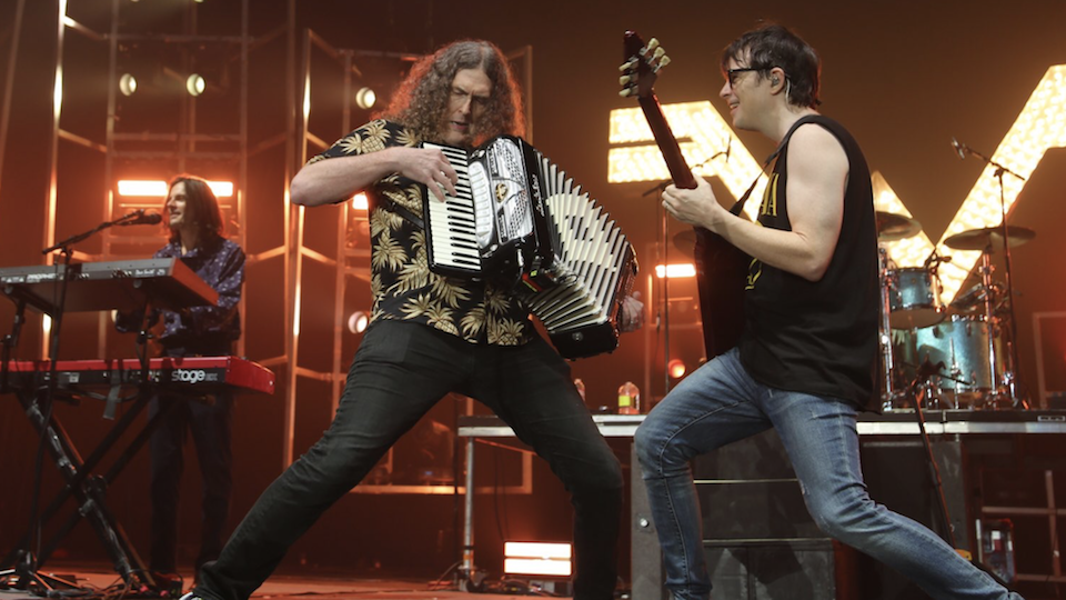 Watch: Weird Al Yankovic & His Accordion Join Weezer Onstage for Cover ...