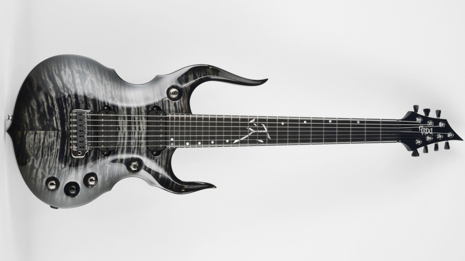 Check Out This Wickedly Horned Custom 7-String Guitar That Screams For ...
