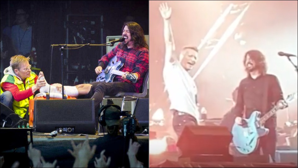 Watch: Dave Grohl Sings 'My Hero' With Doctor Who Treated His Leg When ...