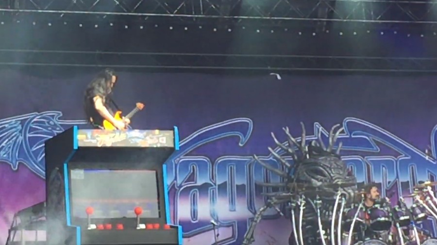 DragonForce Shows Now Feature Giant Arcade Games. This Is What They ...