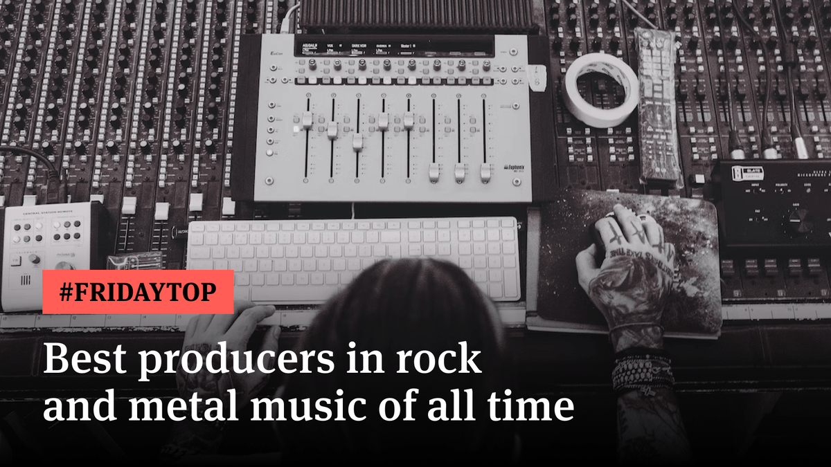Friday Top: 20 Best Producers in Rock and Metal Music | Ultimate Guitar