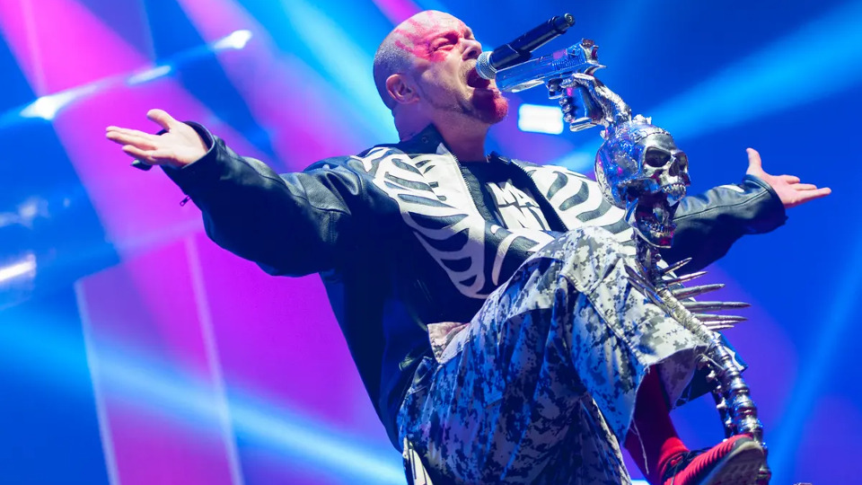 Five Finger Death Punch Mic Stand