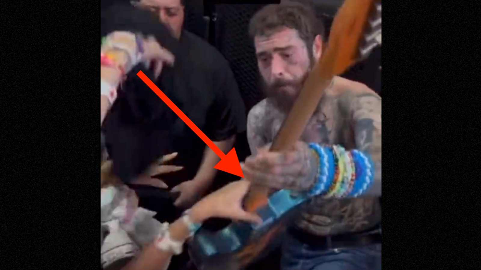 Wholesome: Post Malone Gifts Favorite Telecaster to 11-Year-Old Fan ...