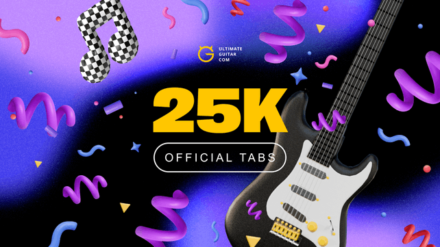 Ultimate Guitar Hits Major Milestone: 25K Official Tabs Published, Here ...