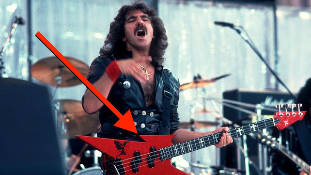 Geezer Butler Played This Bass Live Once and It Didn't Go Well | Music ...