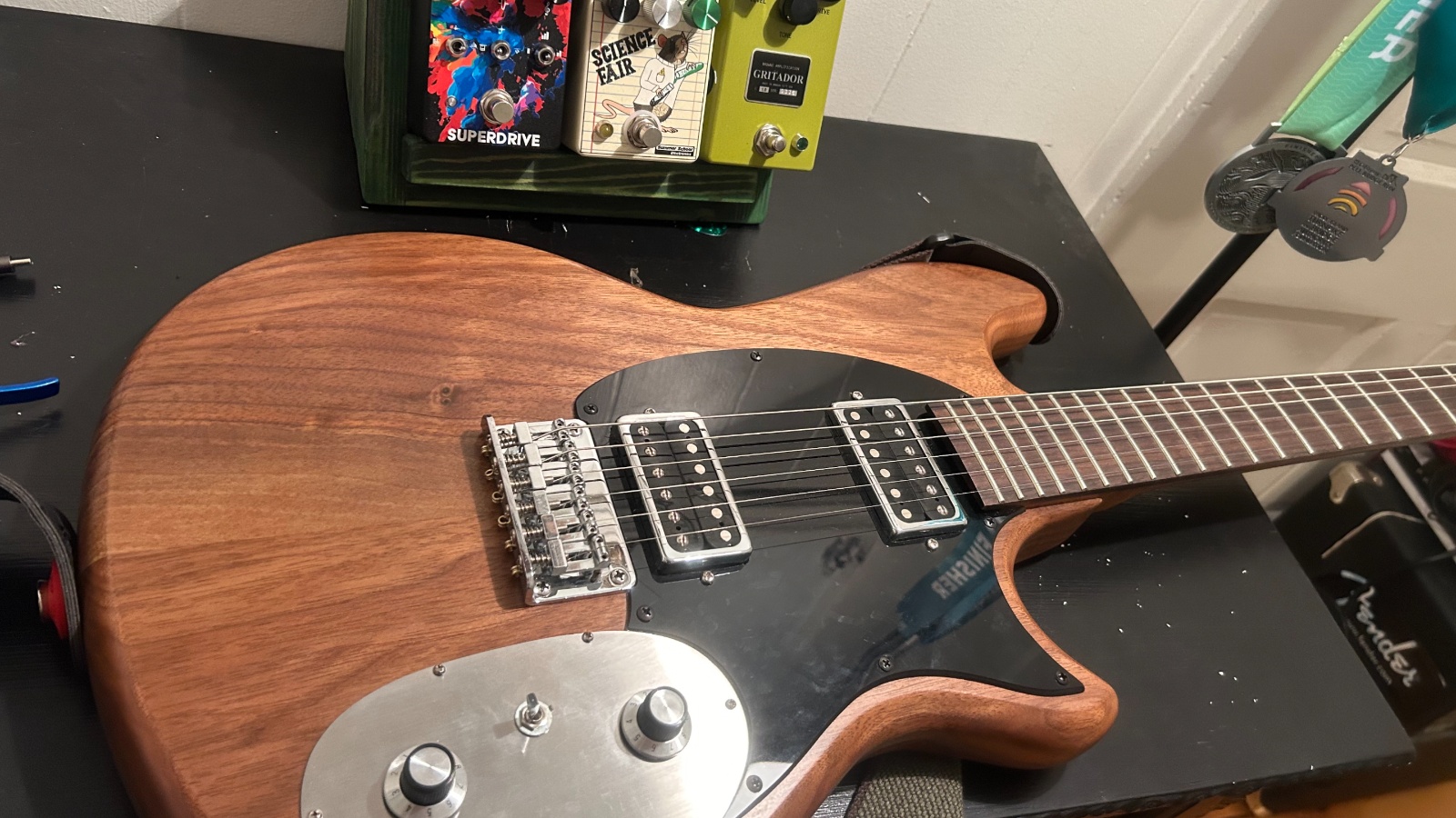 I Sketched a Guitar Design in My Notebook and Someone Brought It to ...