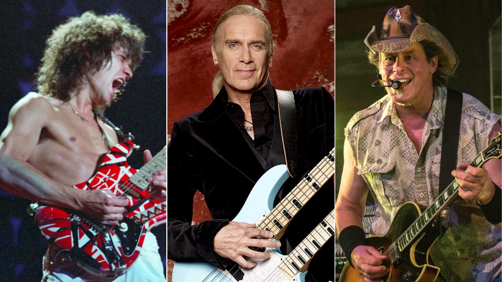 'Ted Nugent Played Eddie Van Halen's Guitar Through Ed's Amp, It ...