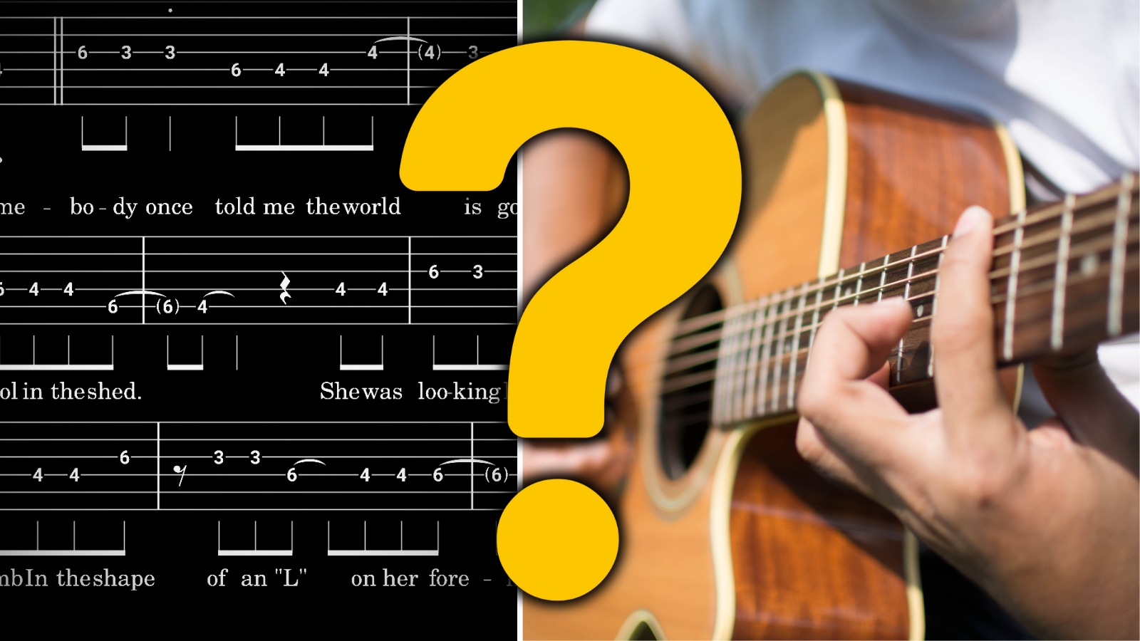 Are Guitar Tabs Bad for You? Here's Why You Should Learn Both by Ear ...