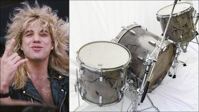 Steven Adlers 1988 Gnr Drum Kit Is Up For Sale On Ebay This Is The Price Ultimate Guitar