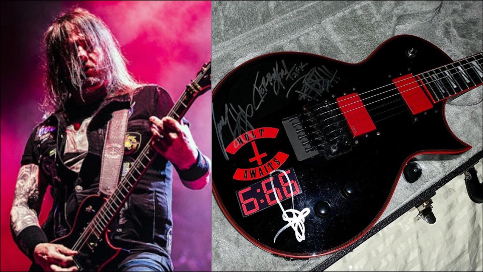 Gary Holt Showcases the Guitar He Used on Slayer's Final Show ...