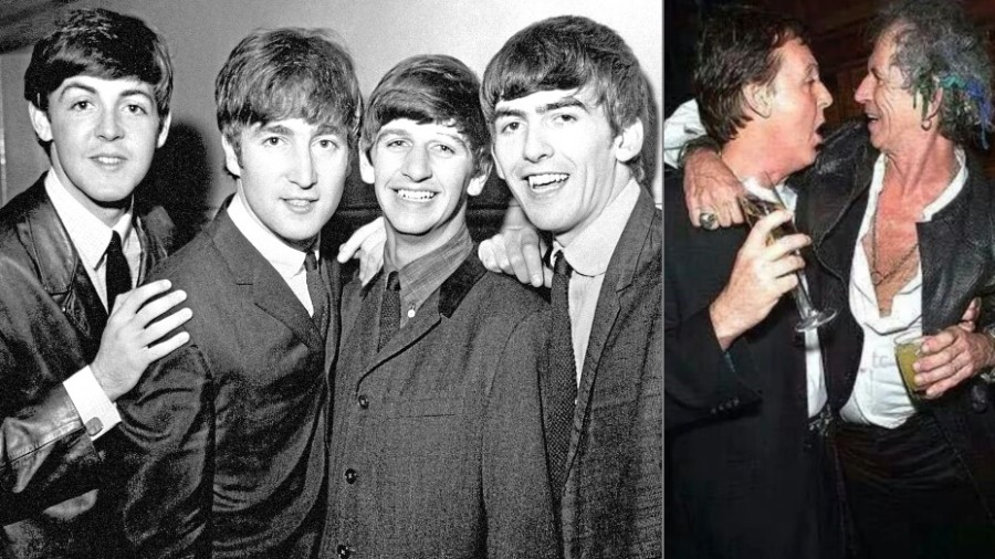 Keith Richards Y George Harrison