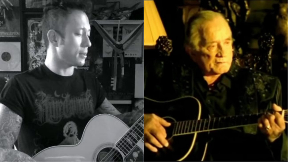 Watch: Matt Heafy Performs a Version of Johnny Cash's 'Hurt' Cover ...