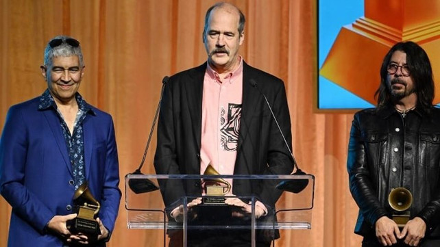 Watch: Surviving Members of Nirvana Accept 2023 Grammy Lifetime ...