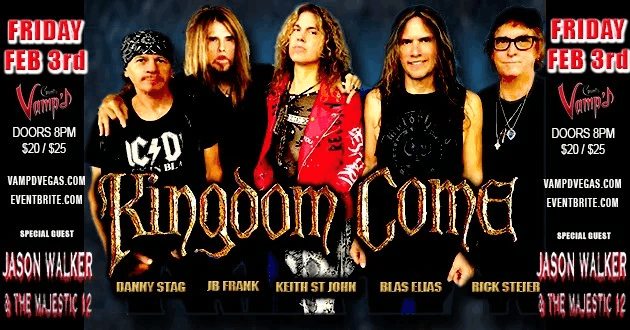 Watch: Kingdom Come Performed With a Fill-in Drummer Replacing James ...