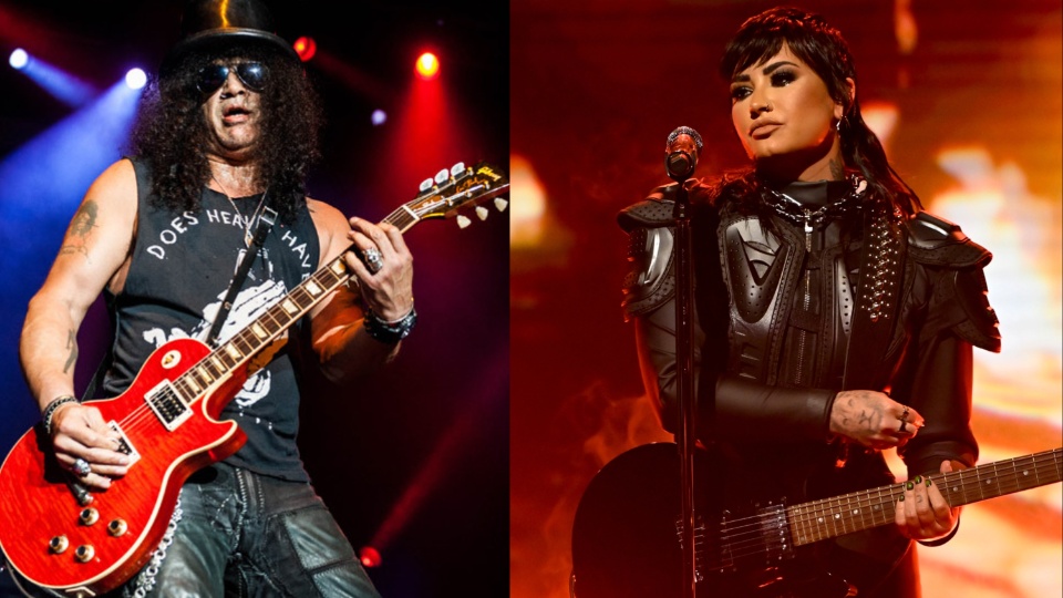 Listen: Slash Teams Up With Demi Lovato on Rock Version of 'Sorry Not ...