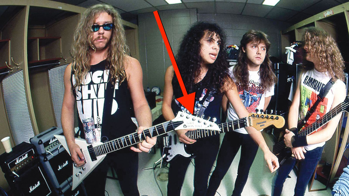 Story Behind James Hetfield's Jackson Guitar and Its Bon Jovi-Themed ...