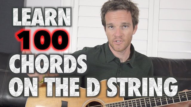 Guitar Stuff: Here's How to Learn 100 Chords on D String in 9 Minutes ...