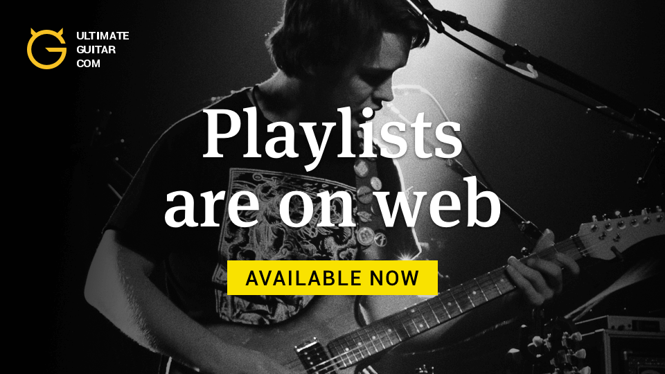 Introducing Playlists Functionality on Web | Ultimate Guitar