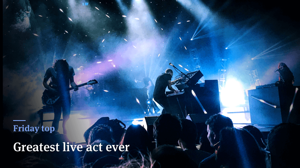 Friday Top: 25 Greatest Live Acts | | Ultimate Guitar