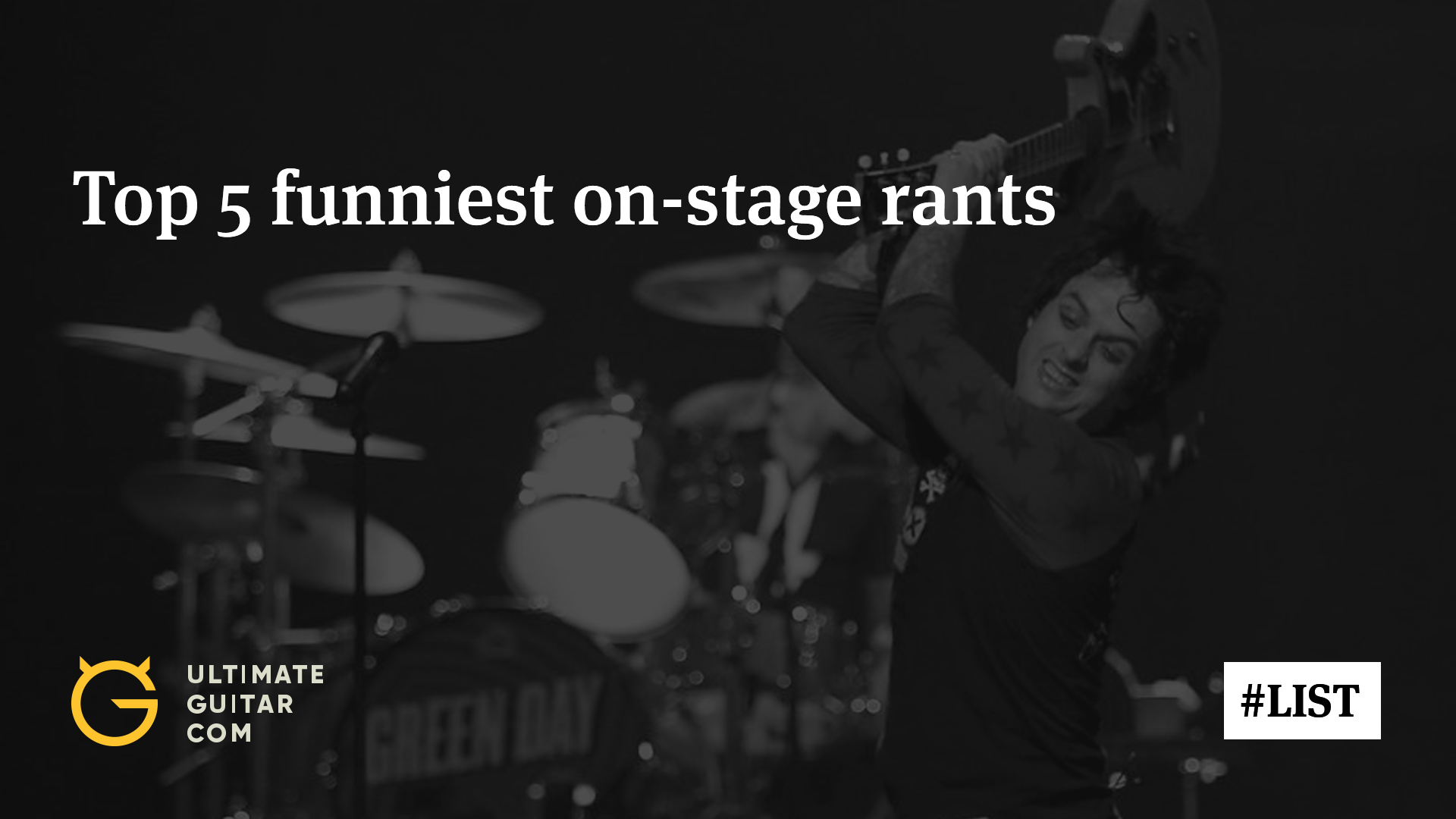 Top 5 Funniest On-Stage Rants | Articles @ Ultimate-Guitar.Com