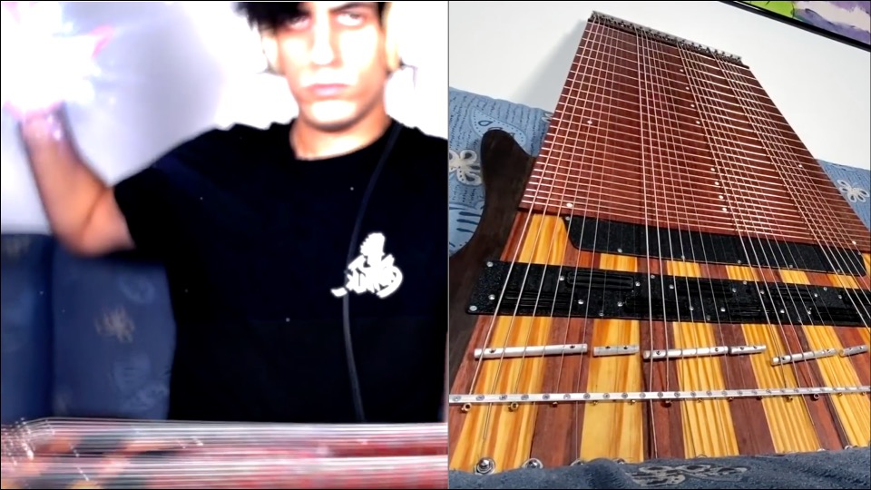 Davie504 Breaks World Record, Plays Solo on 36-String Bass | Ultimate ...