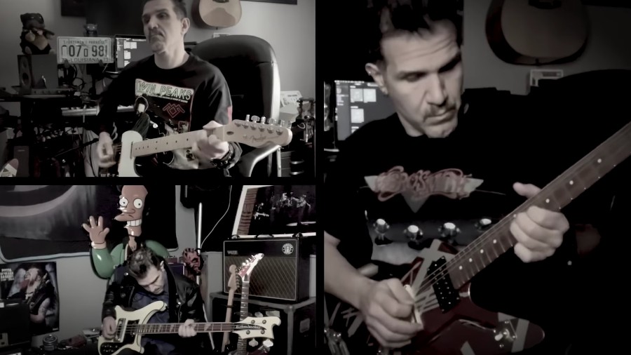 Here's Anthrax Drummer Charlie Benante Playing Some Iron Maiden on ...