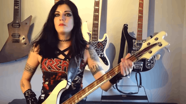 Watch: Mercyful Fate and Fury Bassist Becky Baldwin Covers Testament's ...
