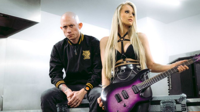 Trivium's Matt Heafy Joins MGK Guitarist Sophie Lloyd on New Single 'Fall of Man' | Music News ...