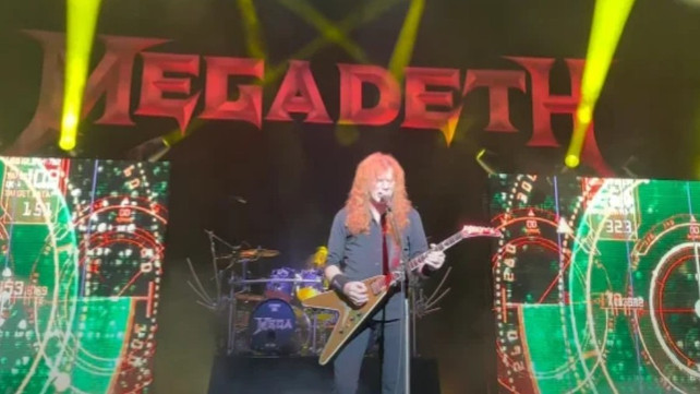 Watch: Here's Megadeth Performing in Melbourne, Australia | Music News ...